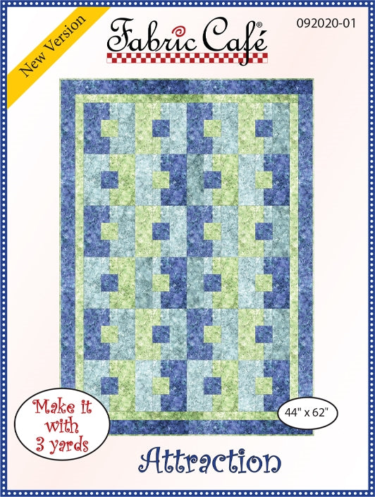 Attraction Pattern – Two Chicks Quilting