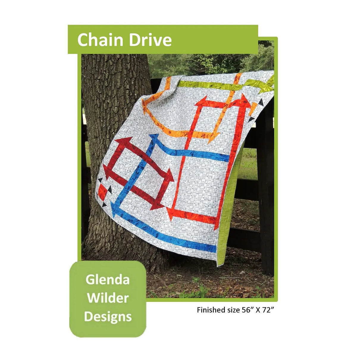 Chain Drive Pattern – Two Chicks Quilting