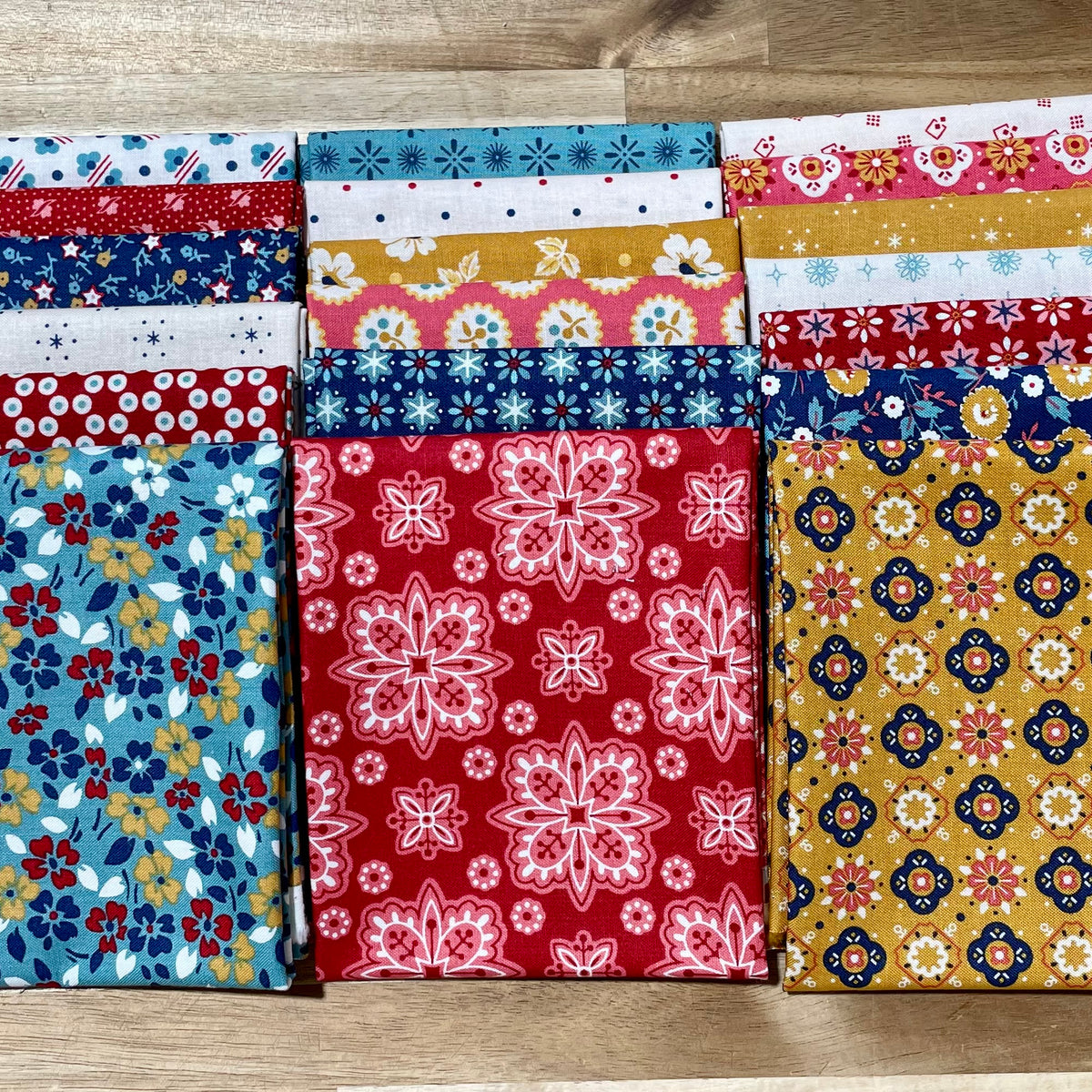 Americana 19 Sku Fat Quarter Bundle – Two Chicks Quilting