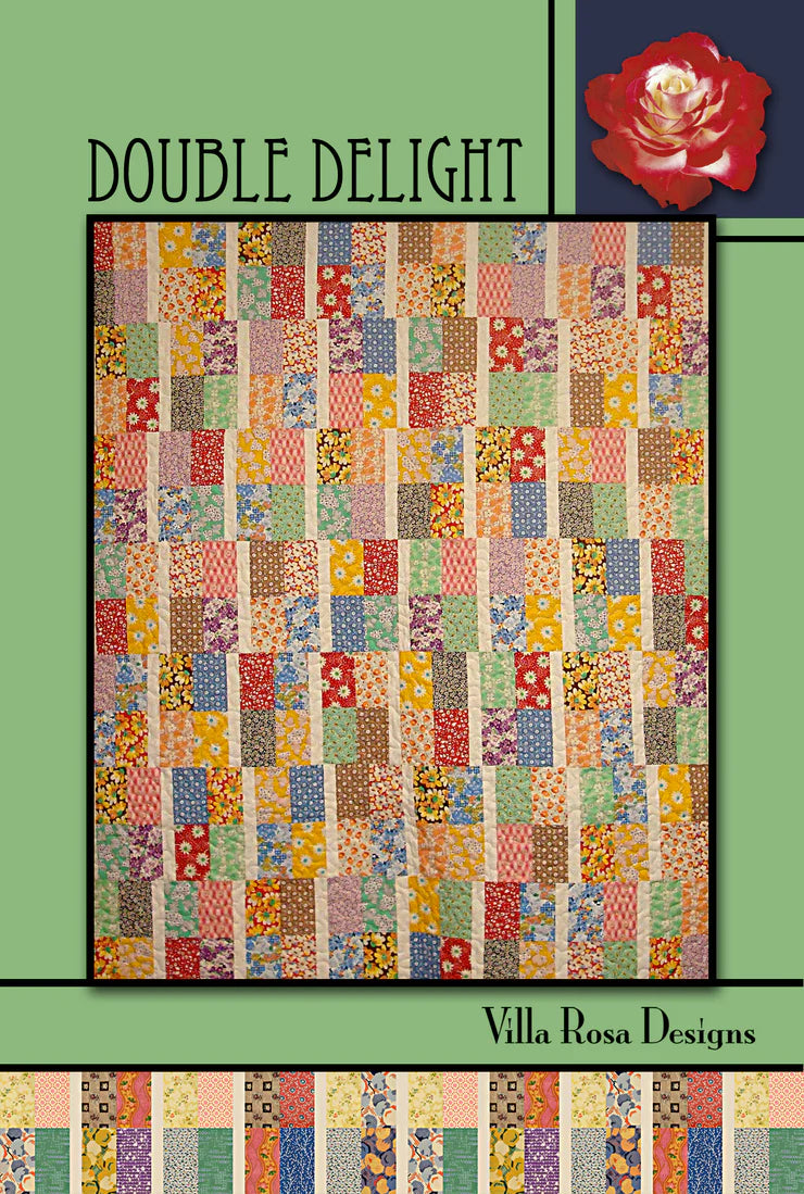 Double Delight Pattern – Two Chicks Quilting