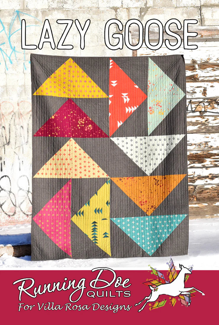 Lazy Goose Pattern – Two Chicks Quilting