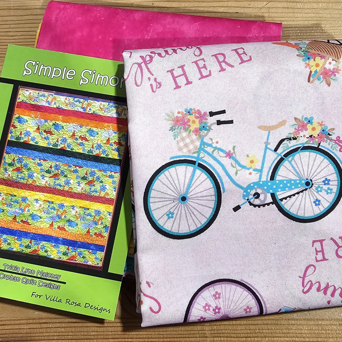 Simple Simon Quilt Kit - Spring is Here! – Two Chicks Quilting