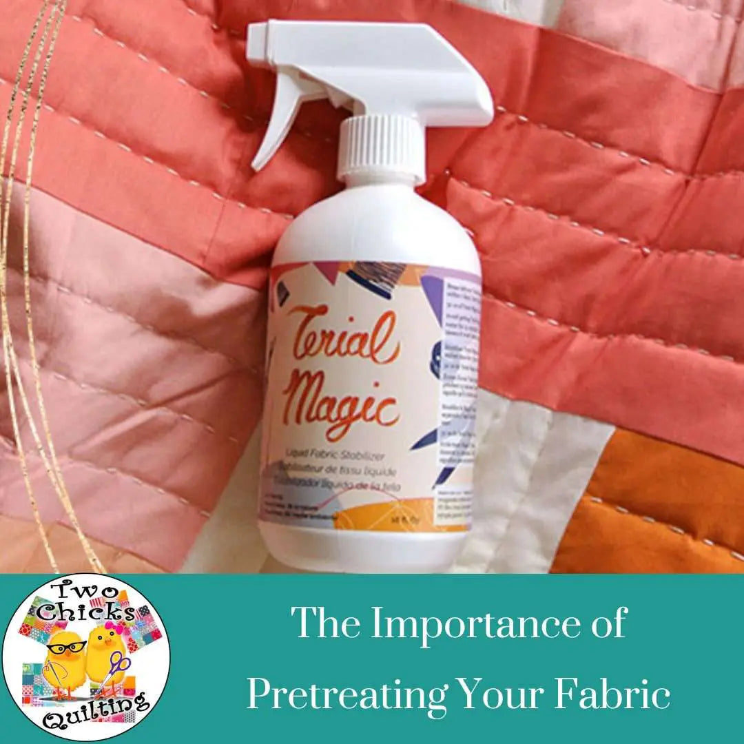 You Should Pre-Treat Your Fabrics – Two Chicks Quilting