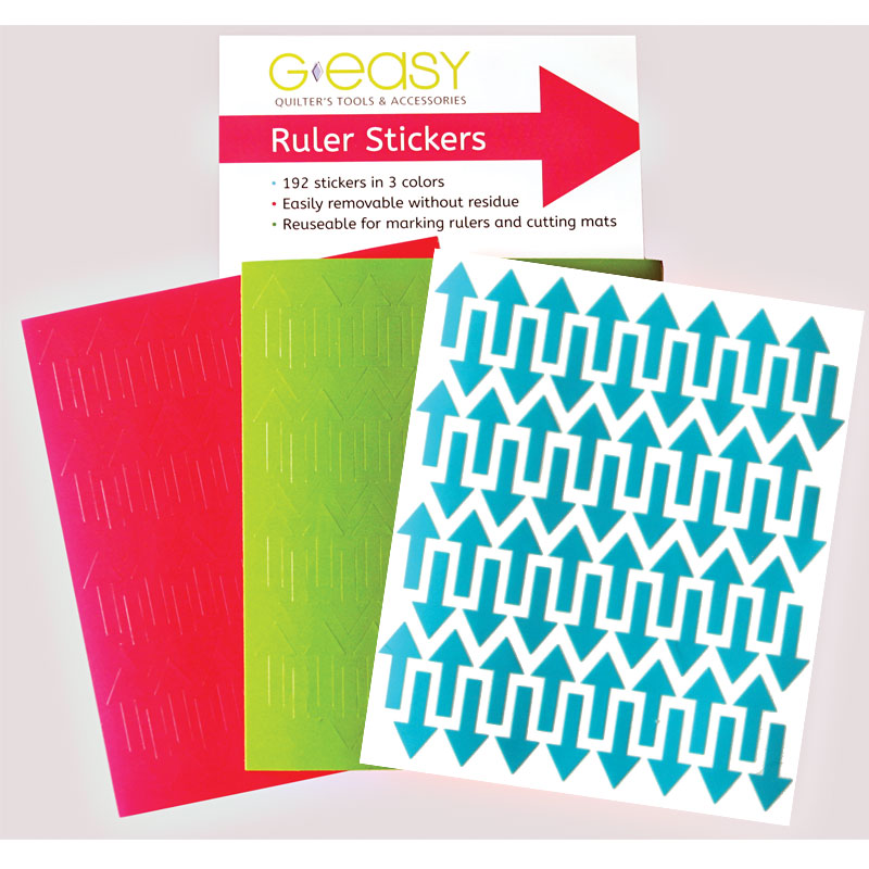 GEasy Ruler Stickers – Two Chicks Quilting