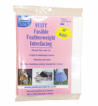 Fusible Featherweight Interfacing - 60" x 1 yd – Two Chicks Quilting