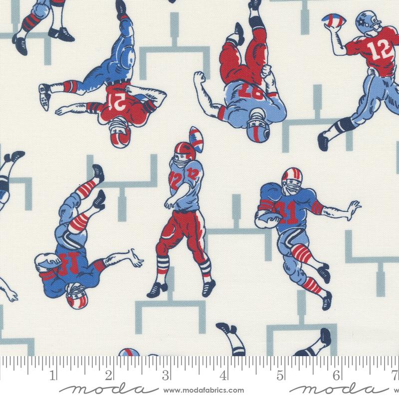Play Ball - Chalk - Football Players – Two Chicks Quilting