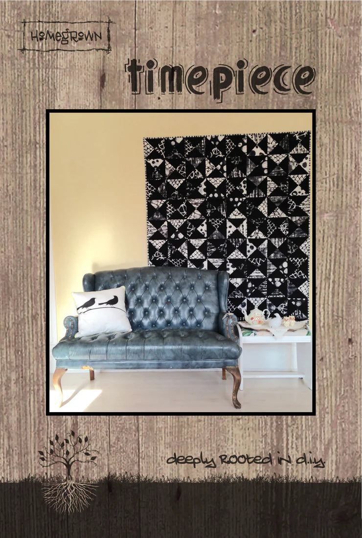 Timepiece Pattern – Two Chicks Quilting