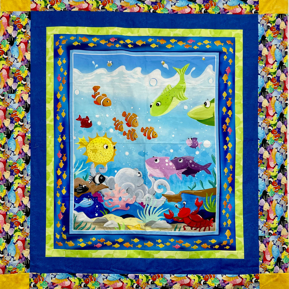 Under the Sea Panel Quilt – Two Chicks Quilting