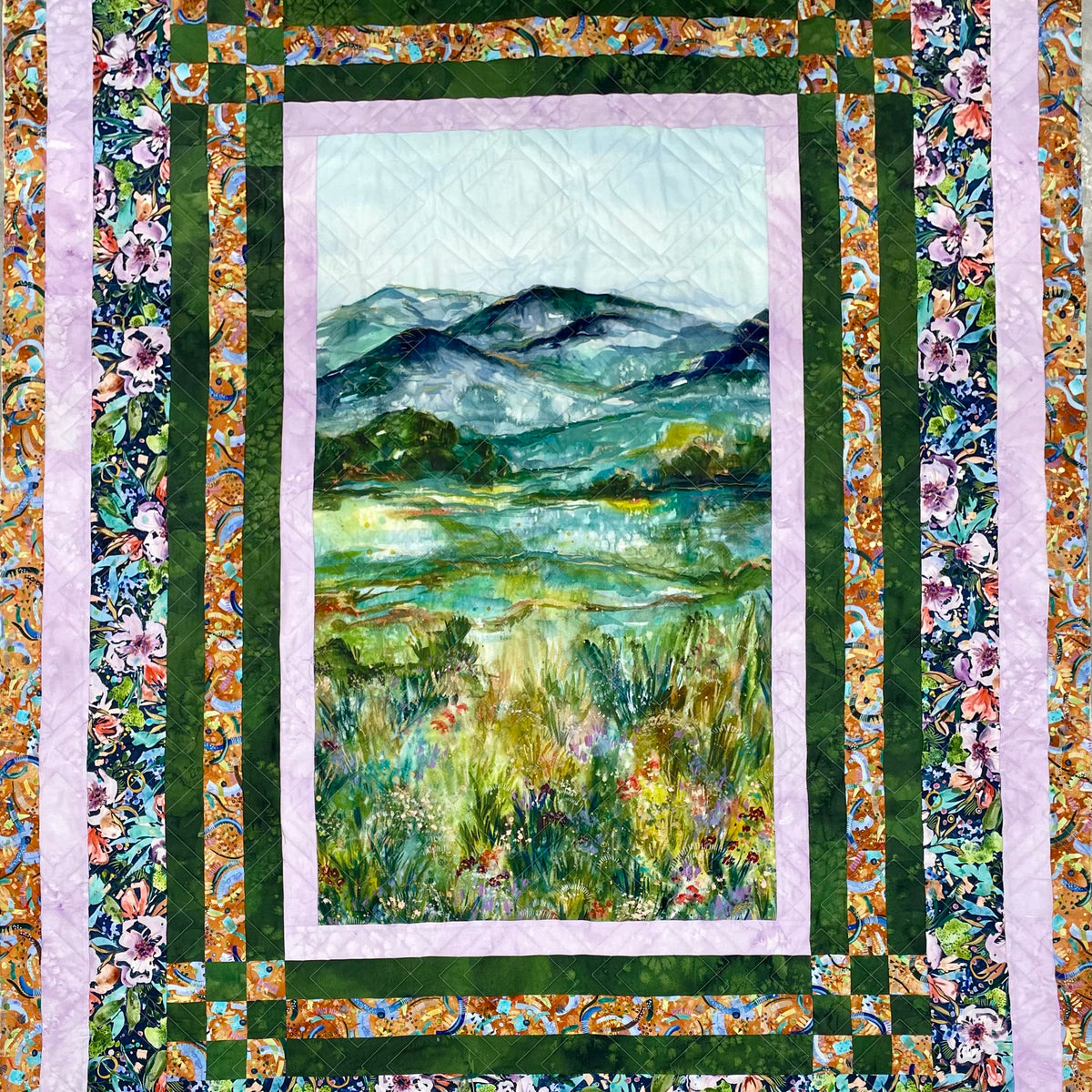 Wanderlust Mountain Quilt Kit – Two Chicks Quilting