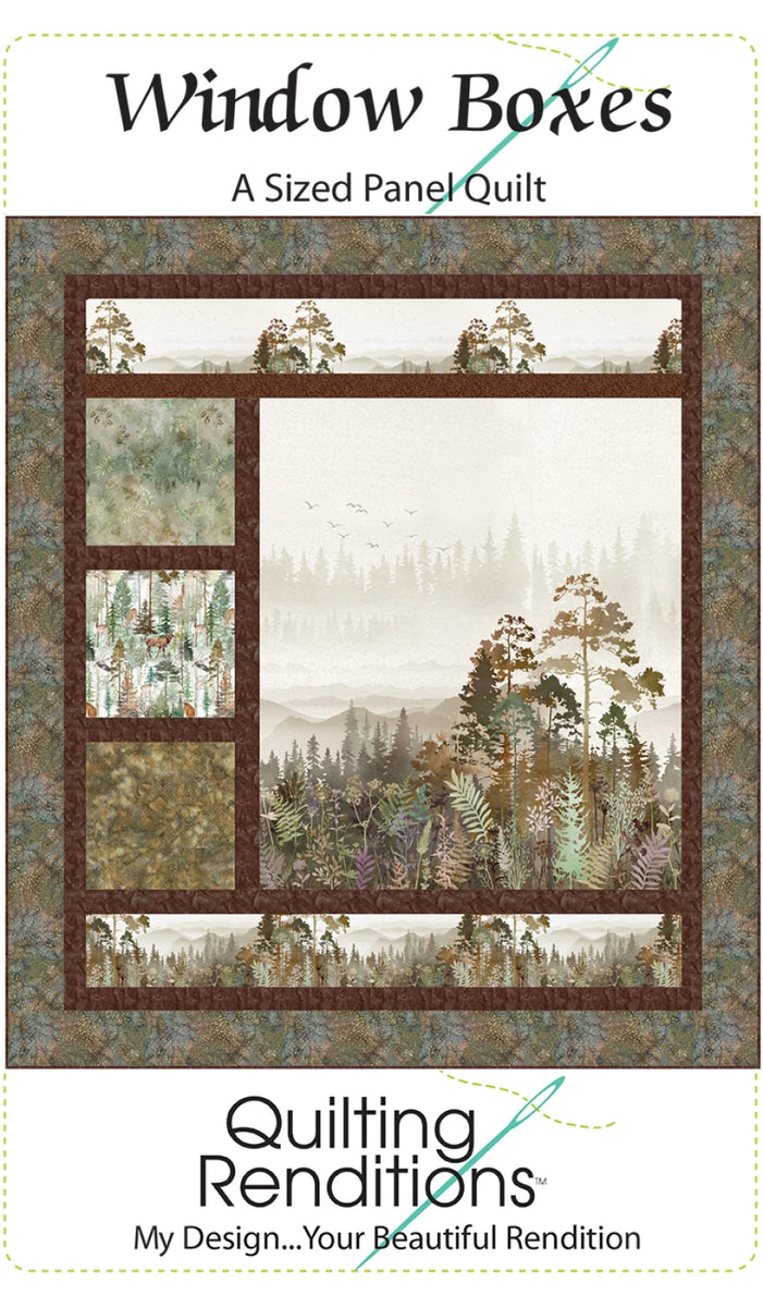 Window Boxes – Two Chicks Quilting