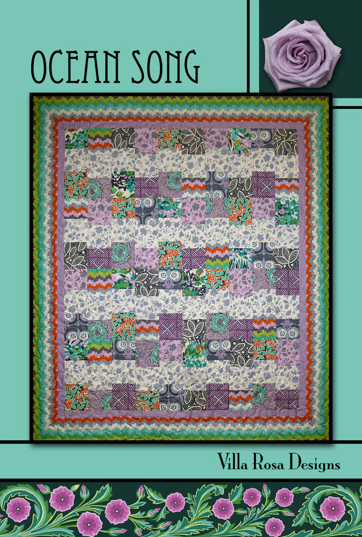 Ocean Song Pattern – Two Chicks Quilting