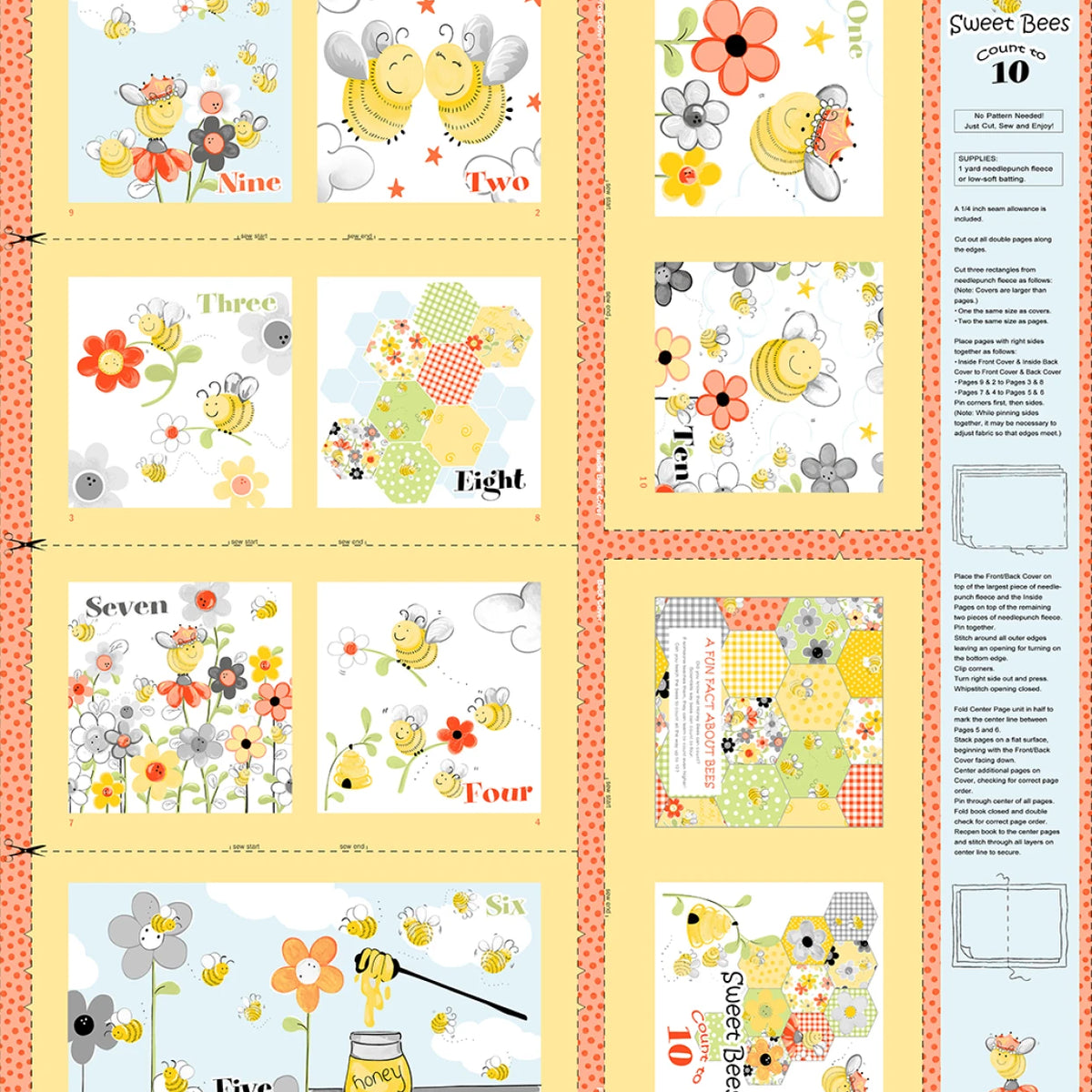 Sweet Bees - Storybook – Two Chicks Quilting
